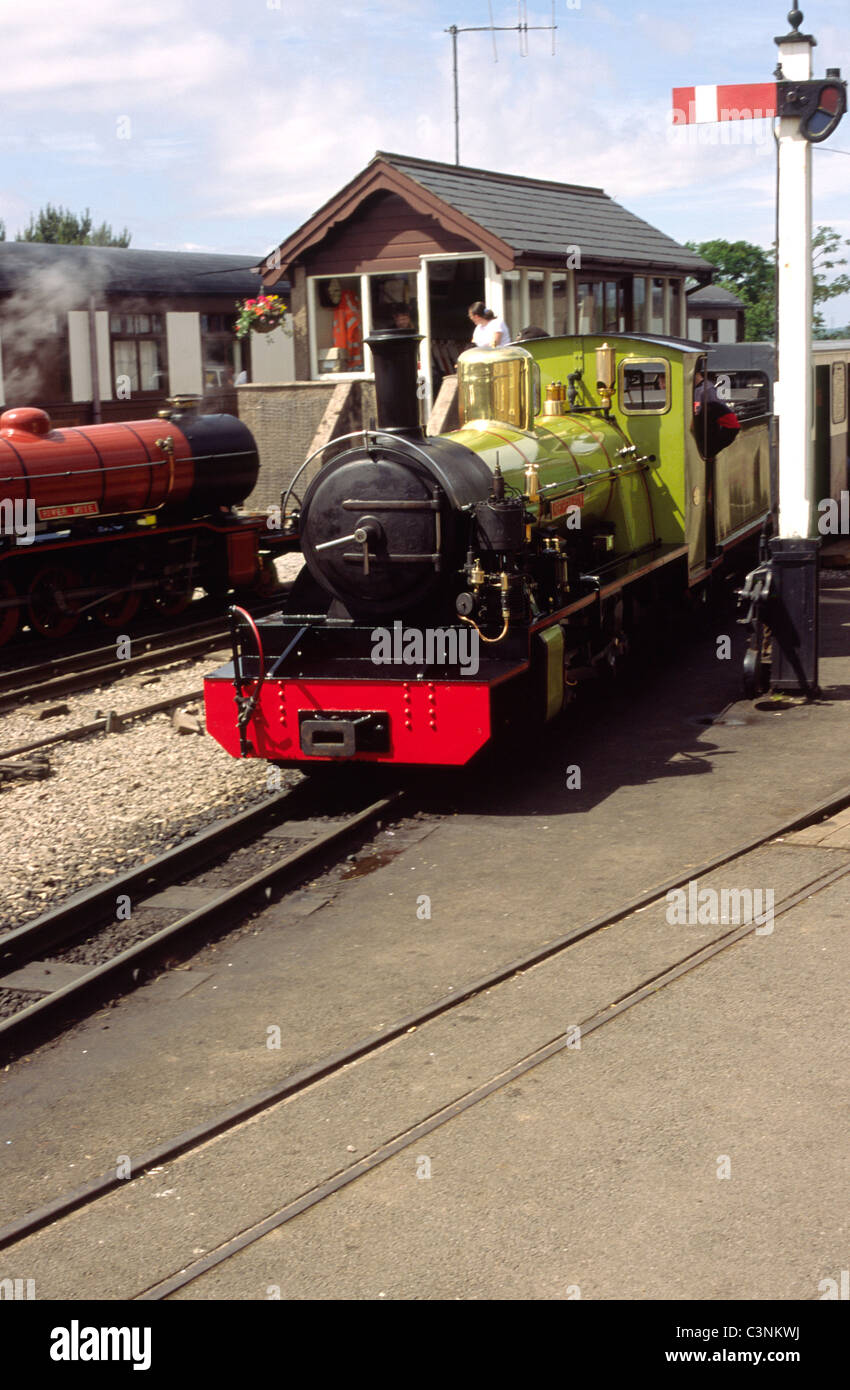 Northern Rock locomotive, Ravenglass and Eskdale Railway, Cumbria ...