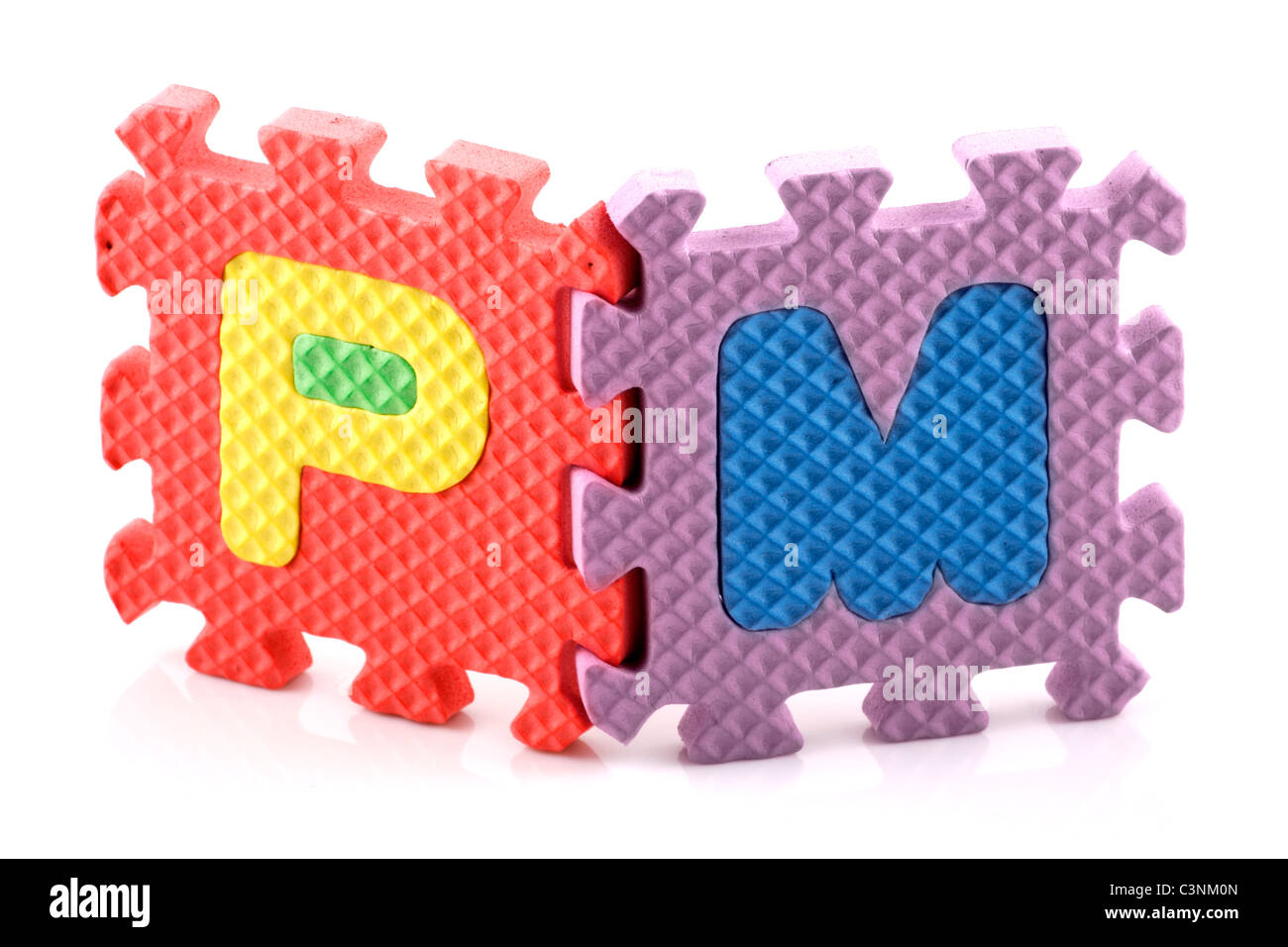 Alphabet puzzle pieces Stock Photo - Alamy