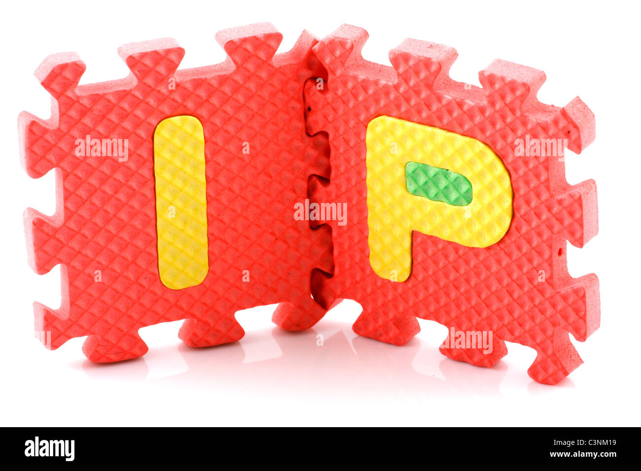Alphabet puzzle pieces Stock Photo - Alamy