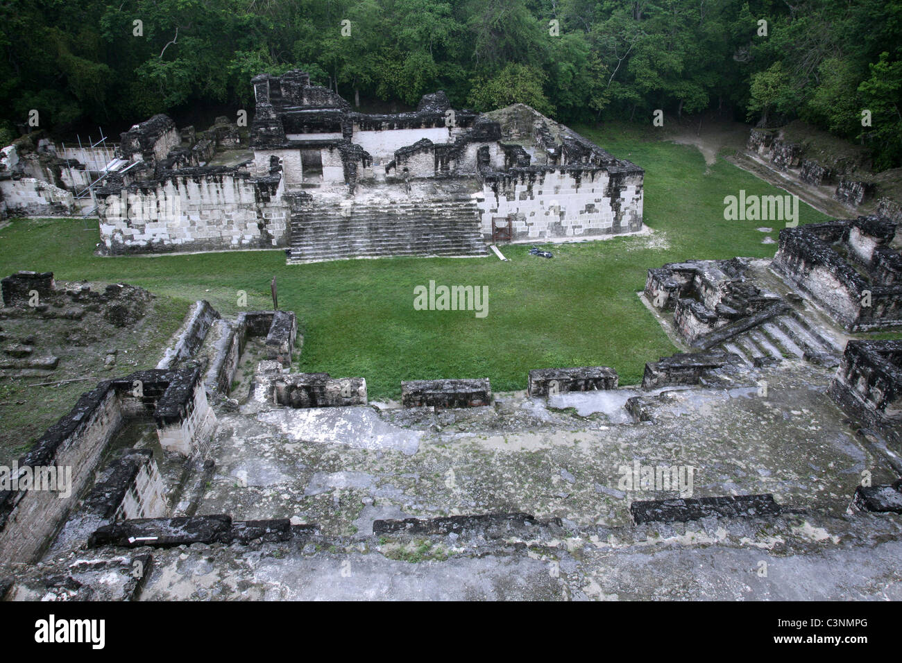 Overview of a large part of the Acropolis Central Stock Photo - Alamy