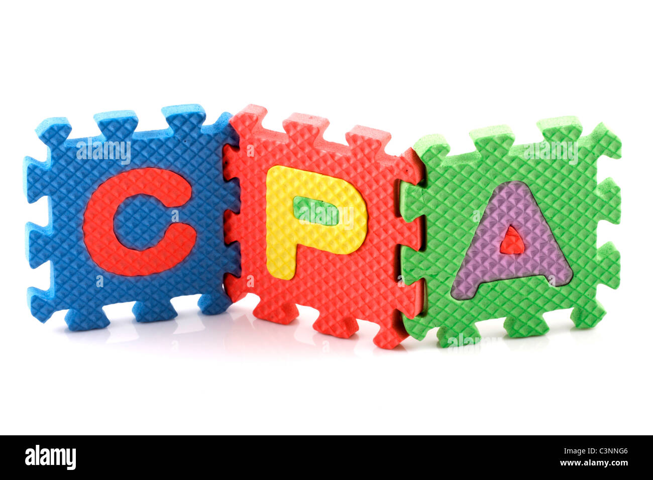 Alphabet puzzle pieces Stock Photo - Alamy