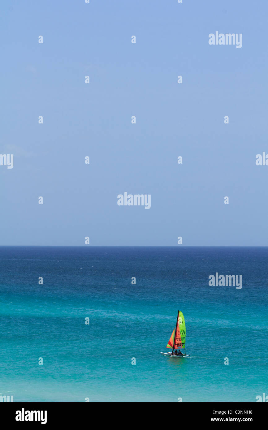 Blue open boat hi-res stock photography and images - Alamy