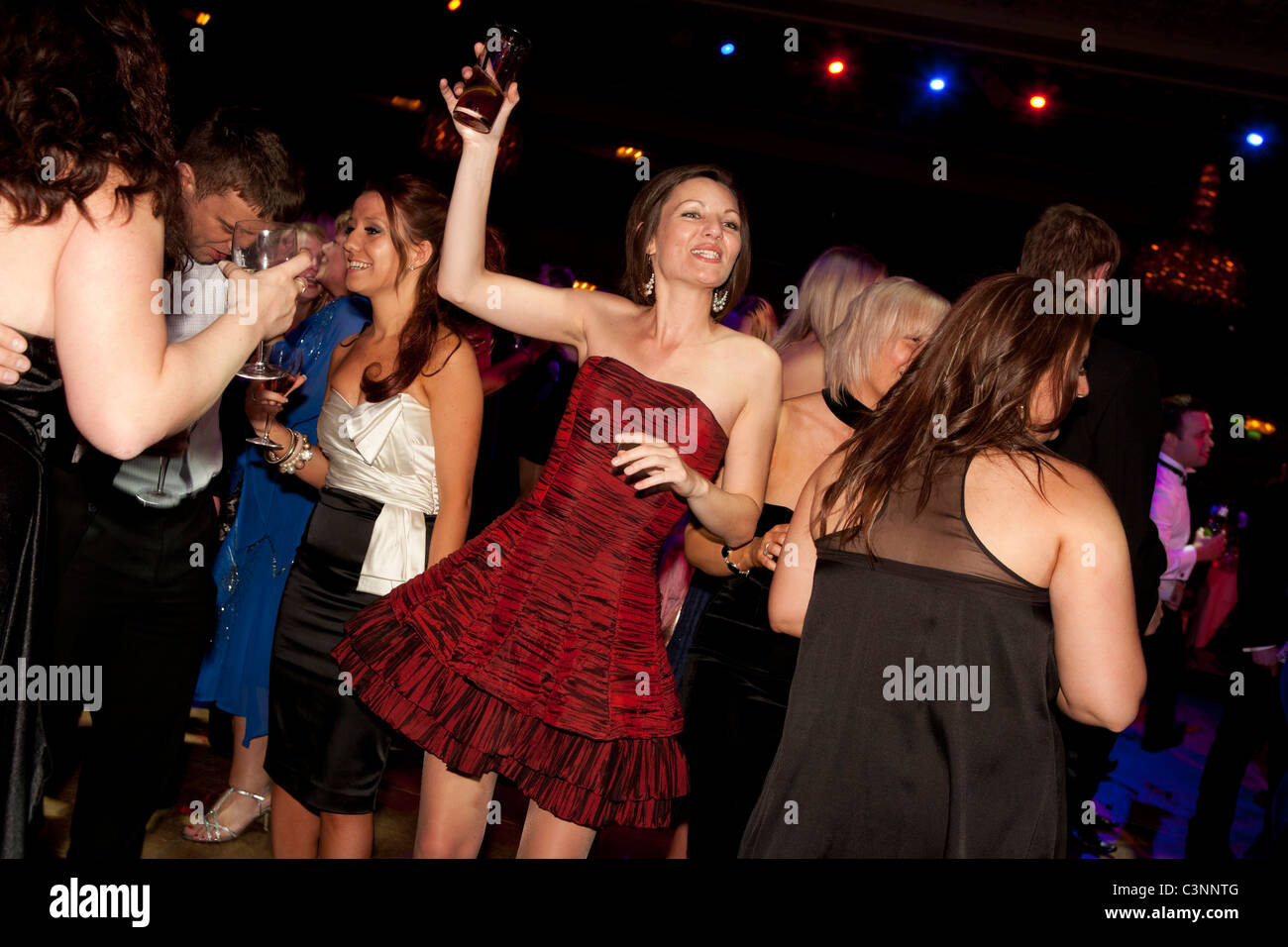 celebrating at awards dinner Stock Photo - Alamy