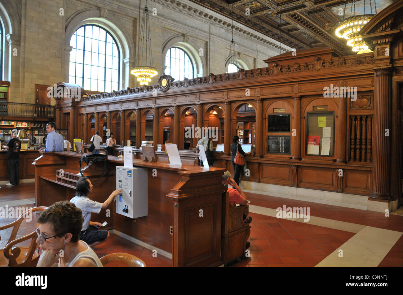New York Library Stock Photo - Alamy