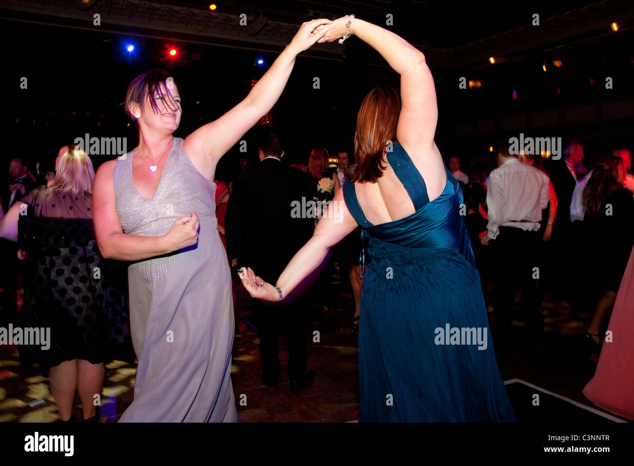 celebrating at awards dinner Stock Photo - Alamy