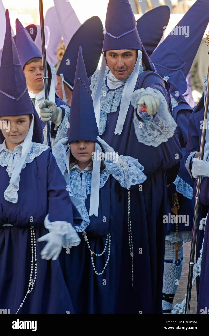 Morning Good Friday or Holy Friday Easter procession through the ...
