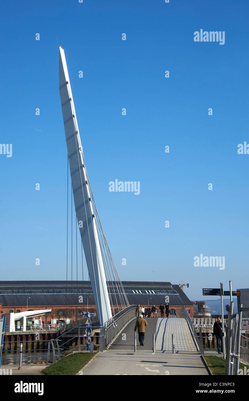 Sail bridge swansea hi-res stock photography and images - Alamy