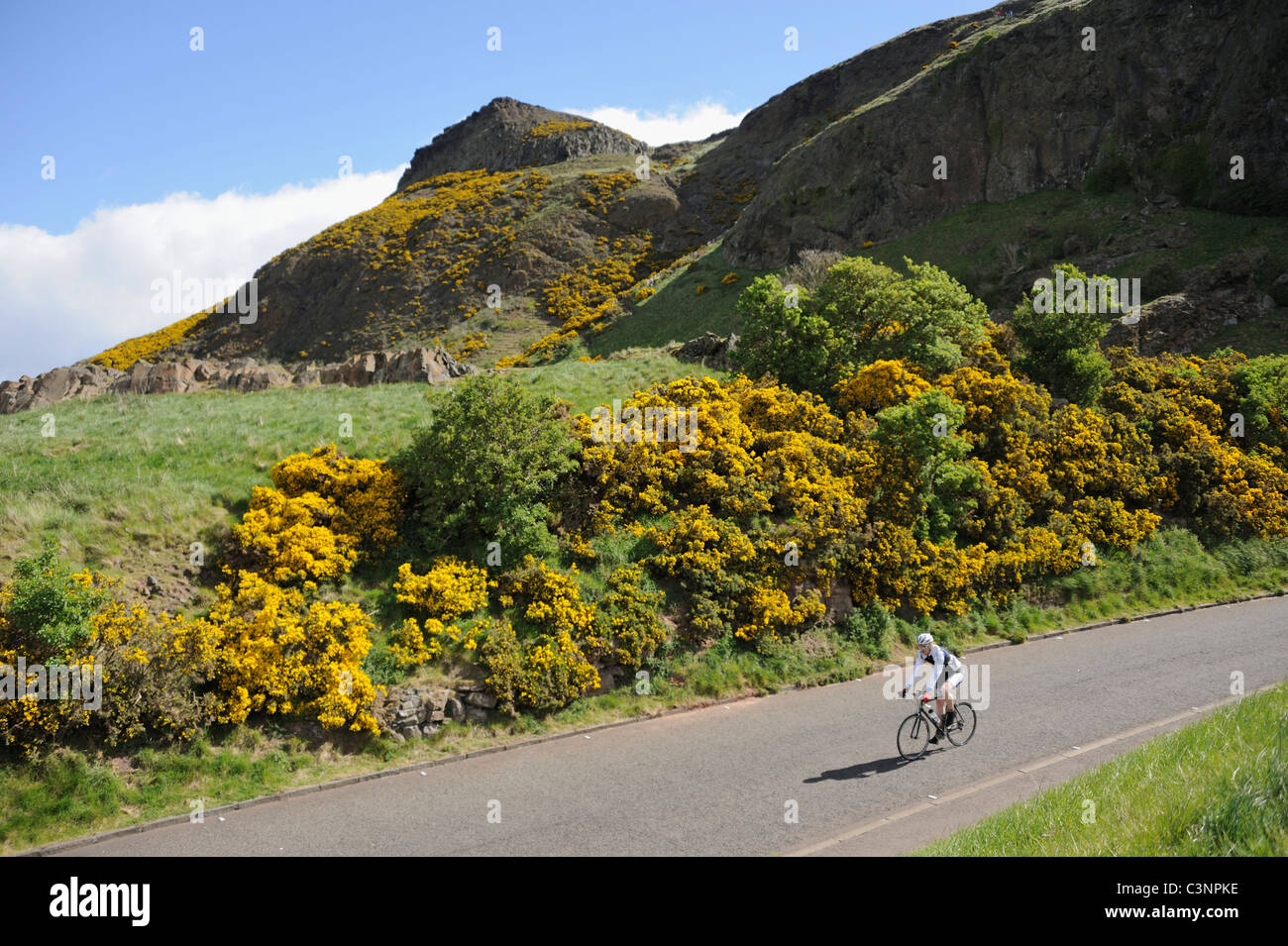 Arthur's Seat ,an 823 feet high hill in Holyrood Park in the centre of ...