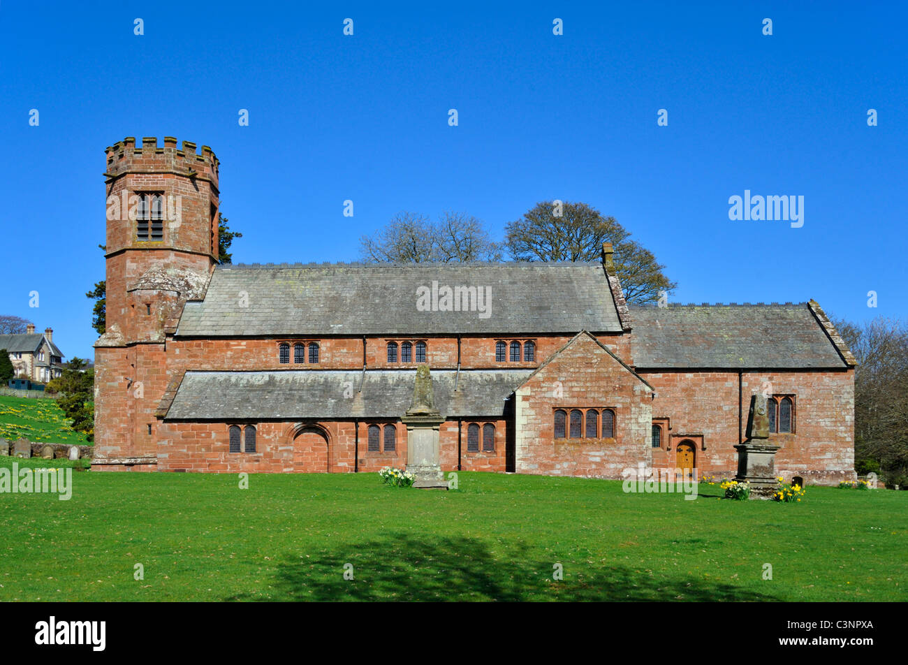 All Saints Church. Wetheral, Cumbria, England, United Kingdom, Europe ...