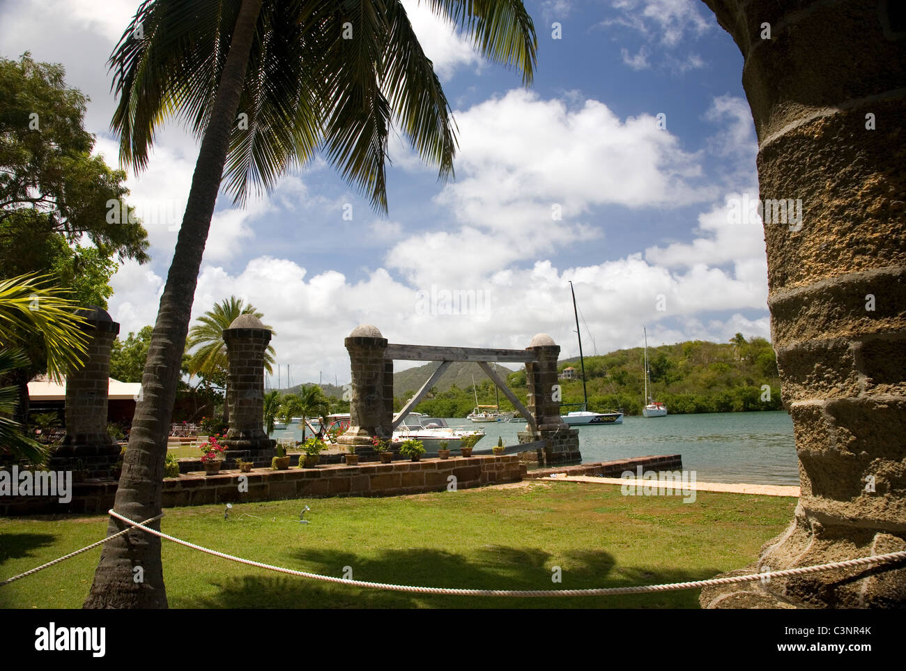Nelsons Dockyard in Antigua Stock Photo - Alamy Nelsons Dockyard in Antigua Stock Photo - Alamy