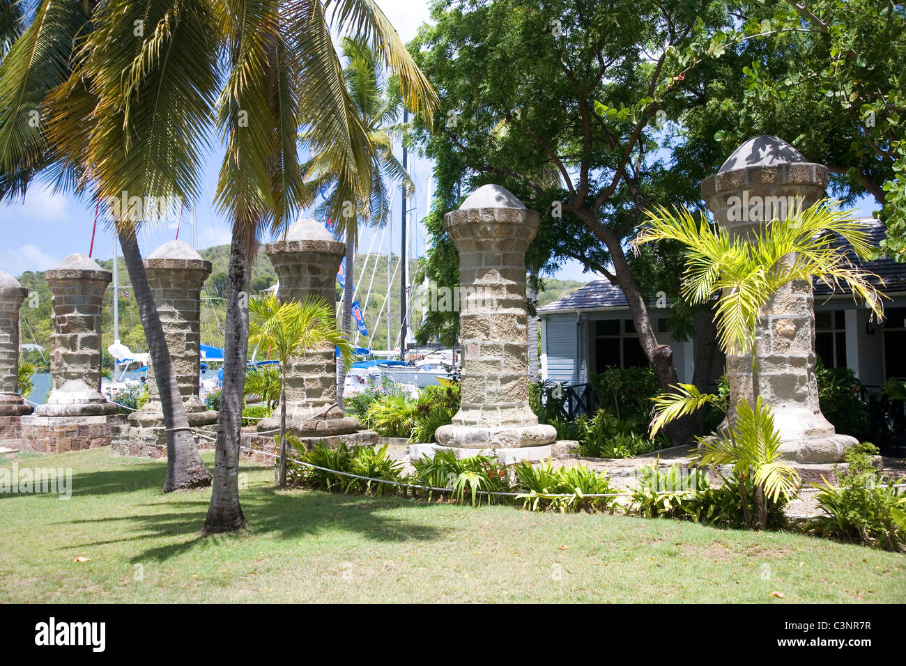 Nelsons Dockyard in Antigua Stock Photo - Alamy Nelsons Dockyard in Antigua Stock Photo - Alamy