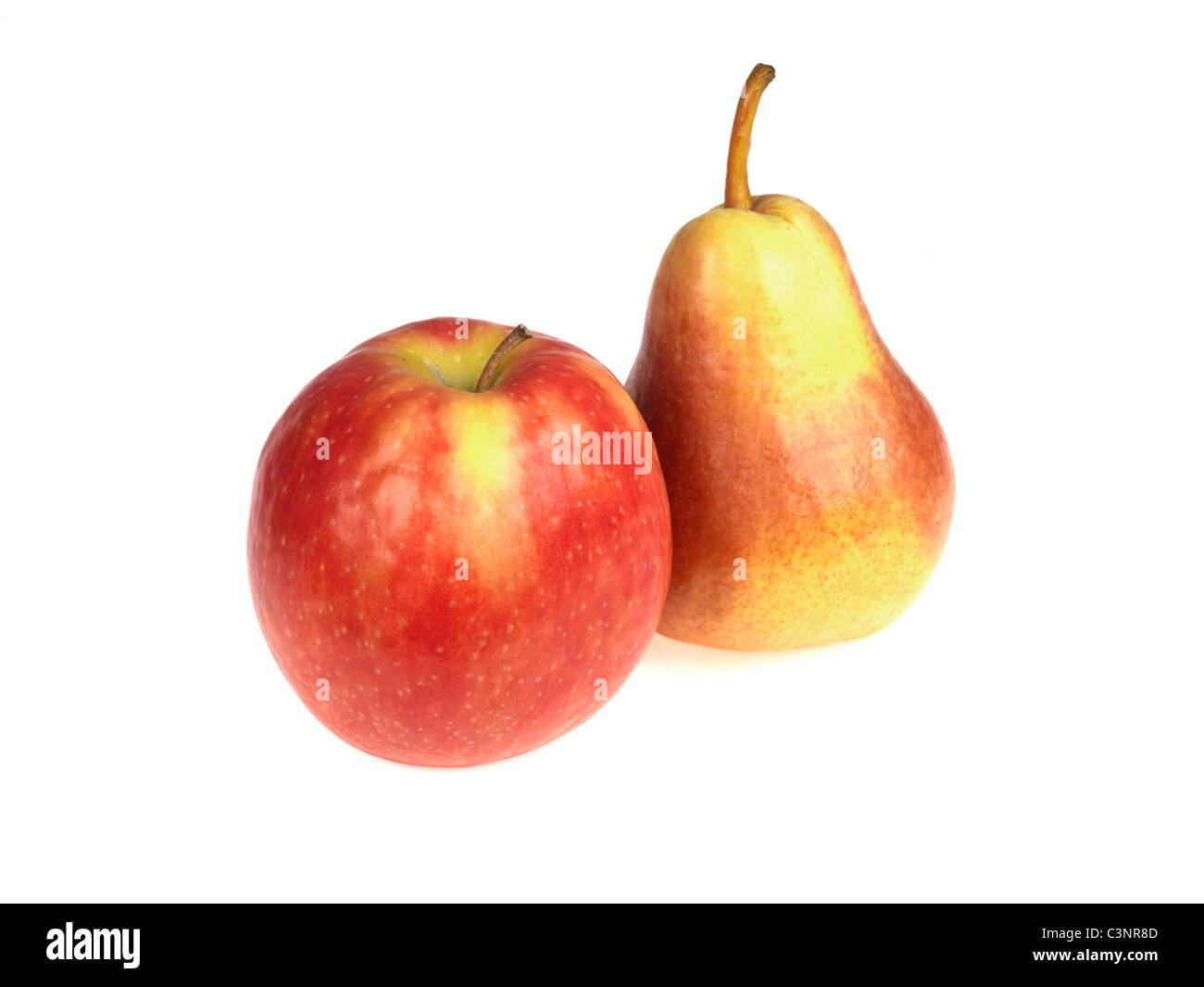 Apple and Pear Stock Photo - Alamy