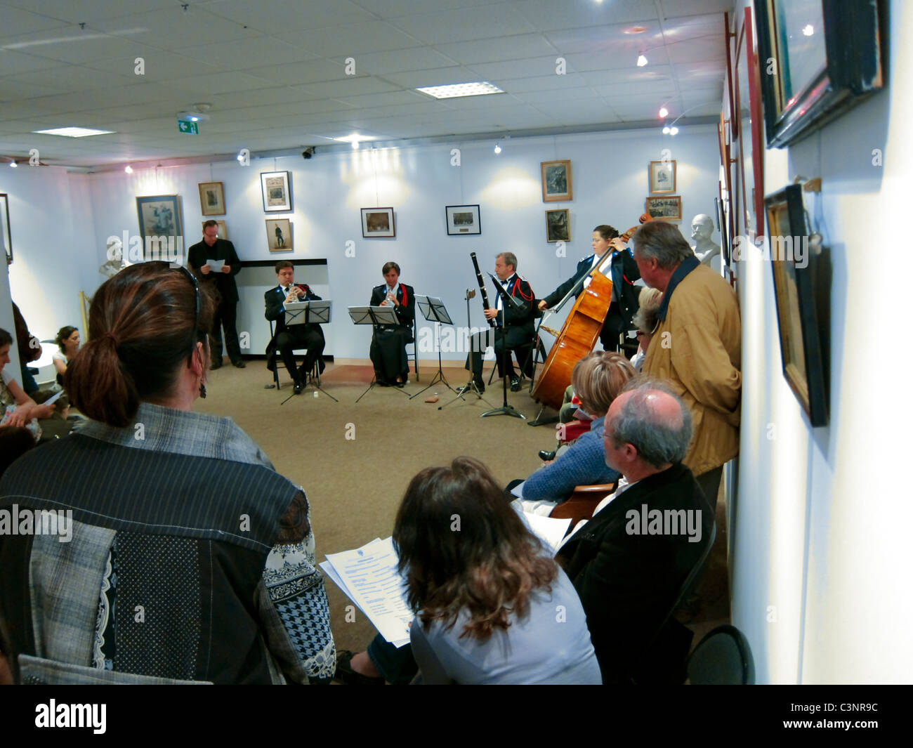 Paris, France, Live French Chamber Music Performance in "Musee de la ...