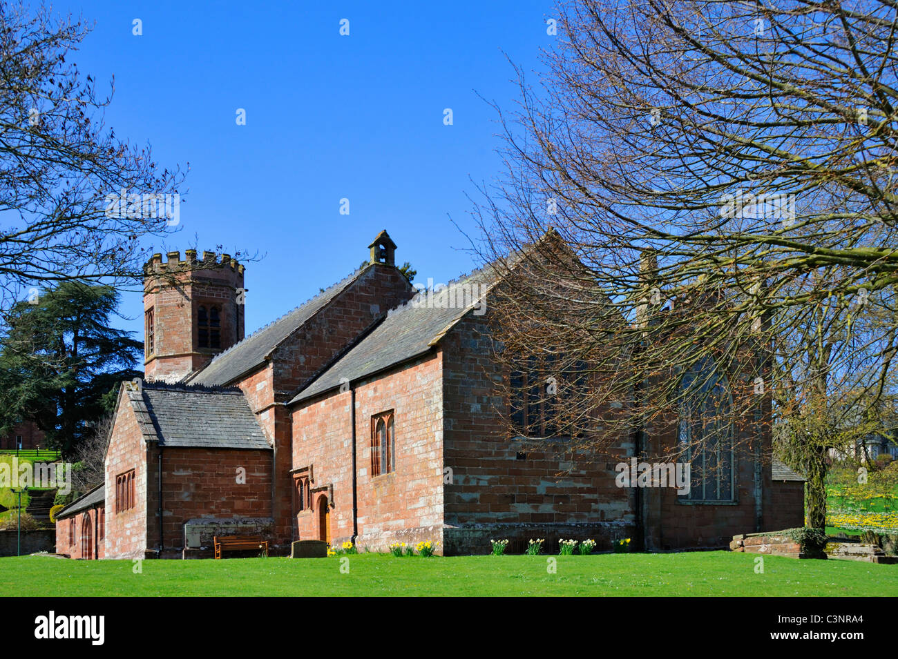 All Saints Church. Wetheral, Cumbria, England, United Kingdom, Europe ...