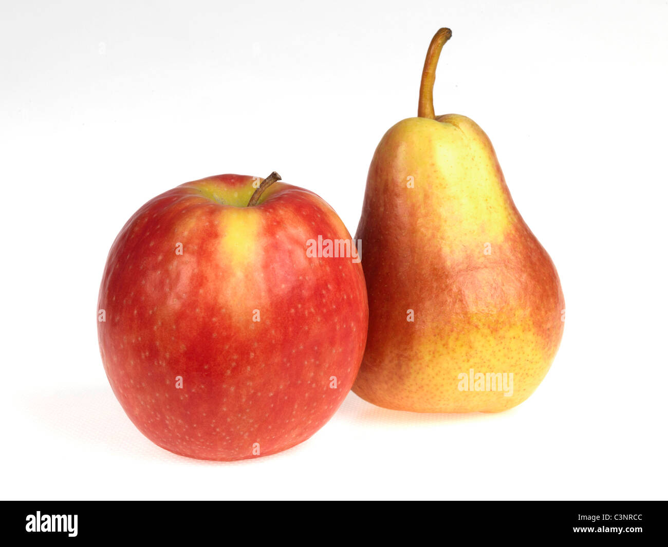 Apple and Pear Stock Photo - Alamy