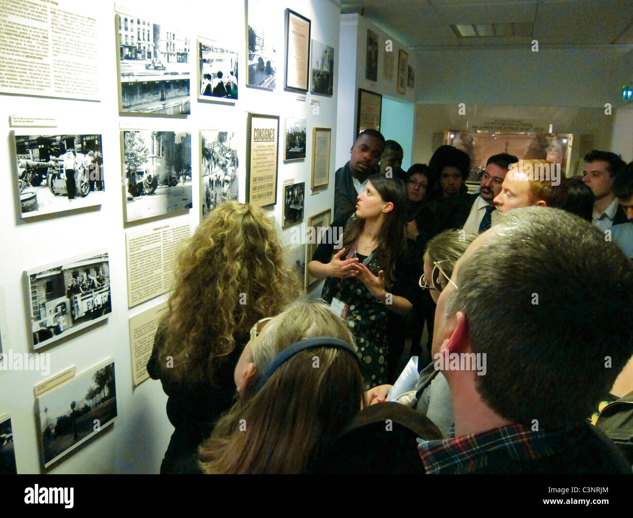 Paris, France, Female Tour Guide, Explaining Paris Occupation WWII ...
