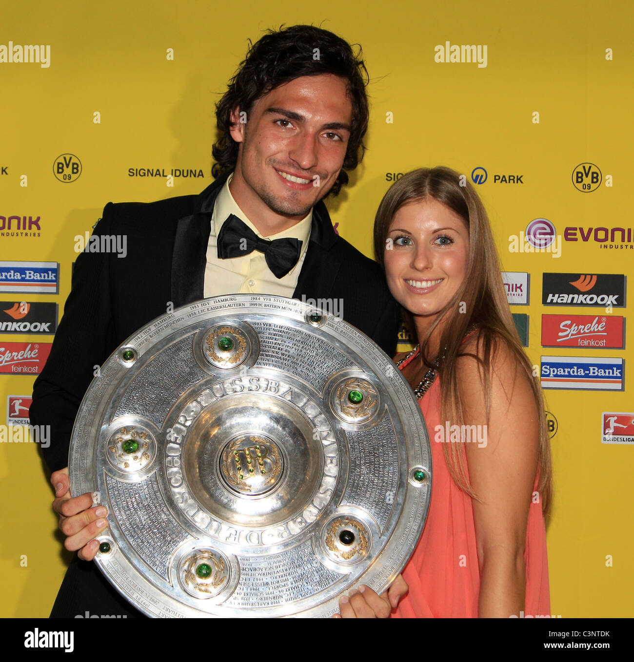 player of german football club Borussia Dortmund, Mats Hummels and ...