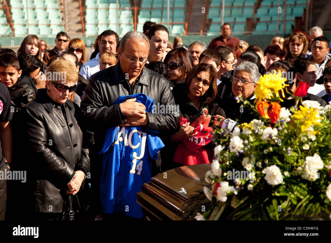 Crime funeral coffin hi-res stock photography and images - Alamy