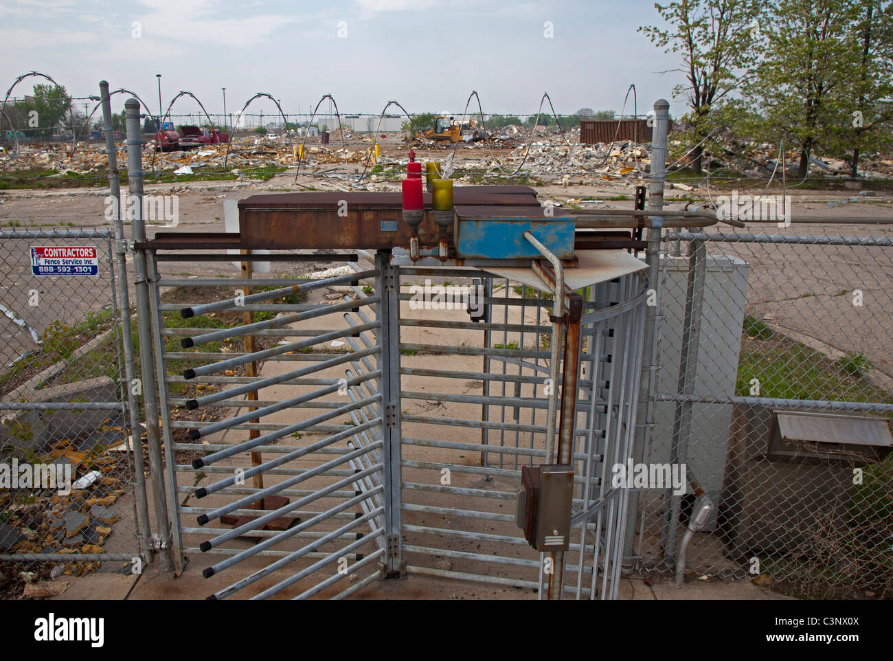 Demolition of factory america hi-res stock photography and images - Alamy