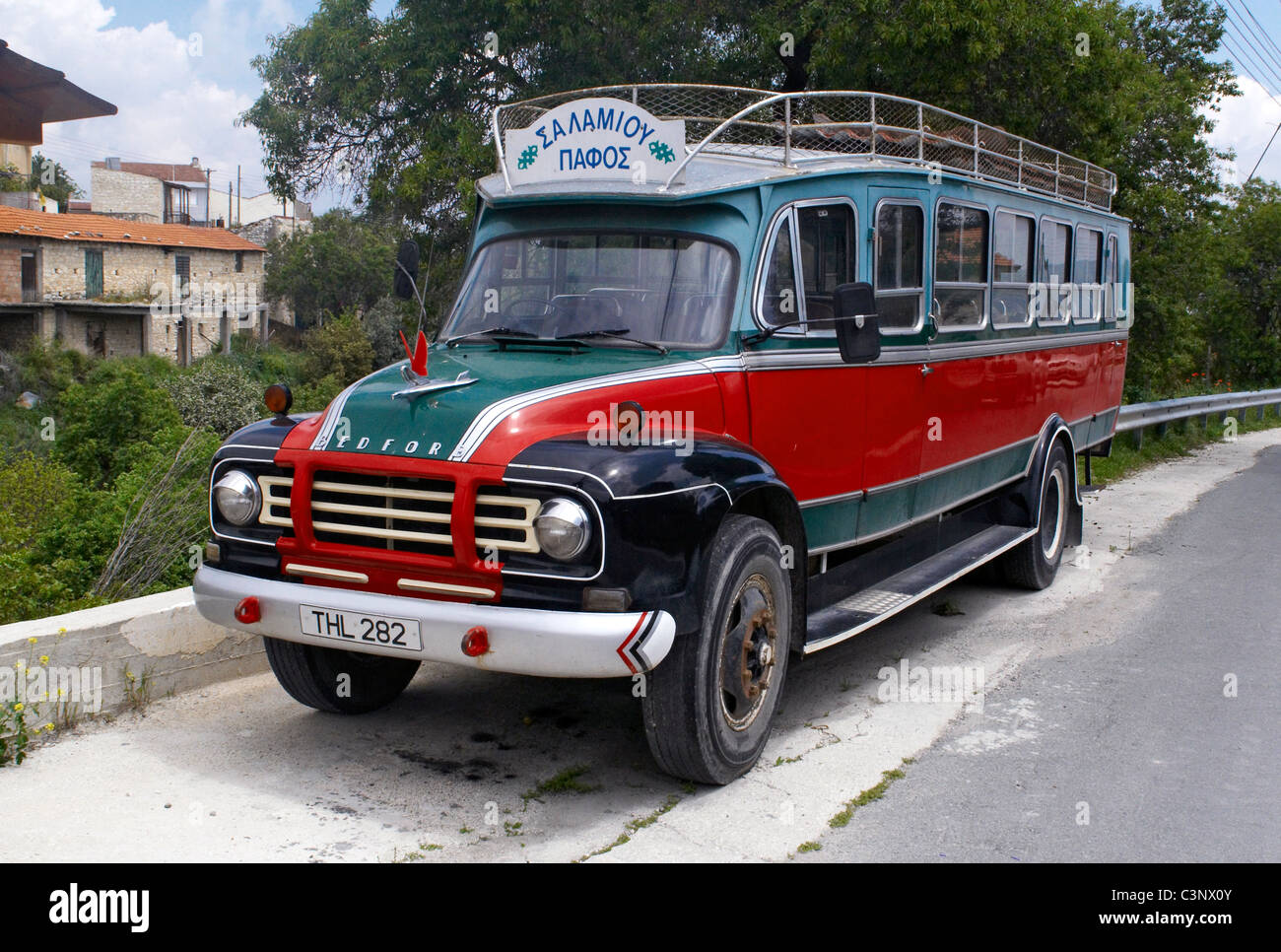 Coloured buses hi-res stock photography and images - Alamy