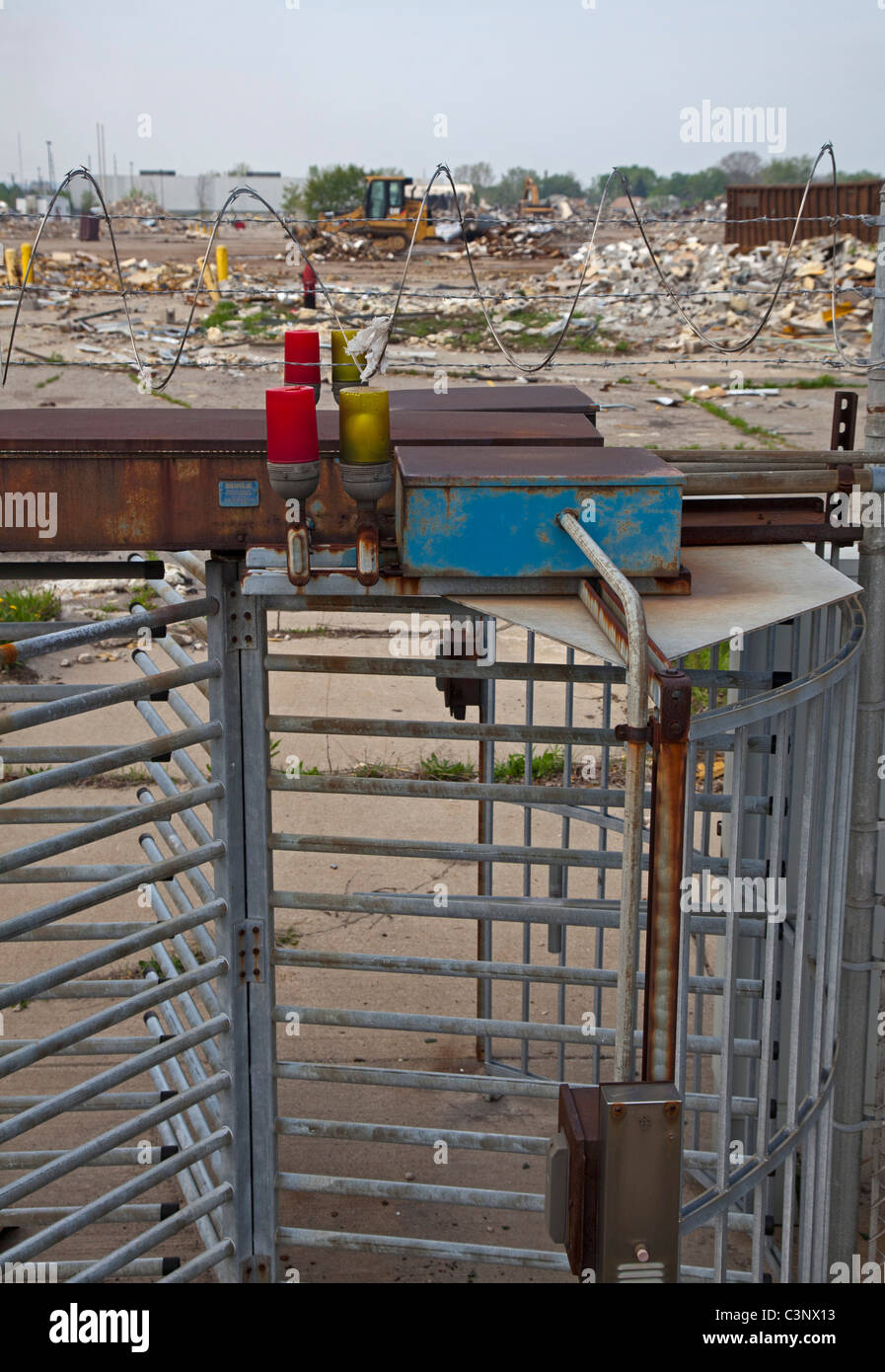 Demolition of factory america hi-res stock photography and images - Alamy