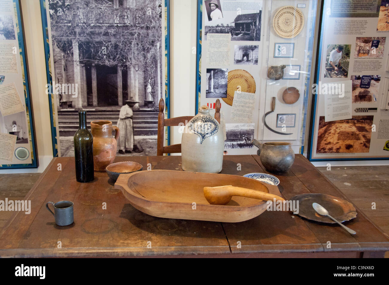 South Carolina, Georgetown. Kaminski House Museum, historic household ...