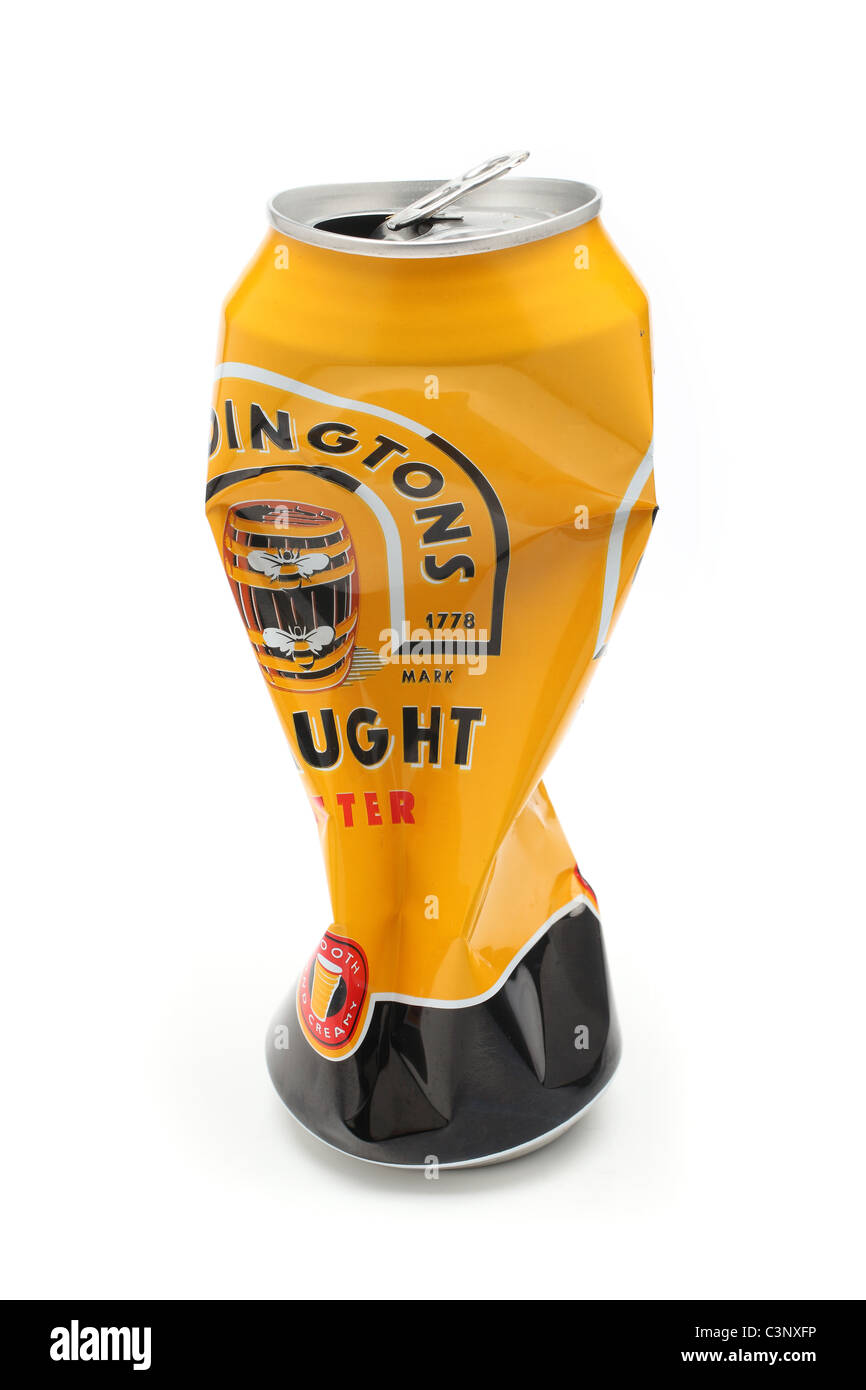 recycling tin metallic package Stock Photo - Alamy