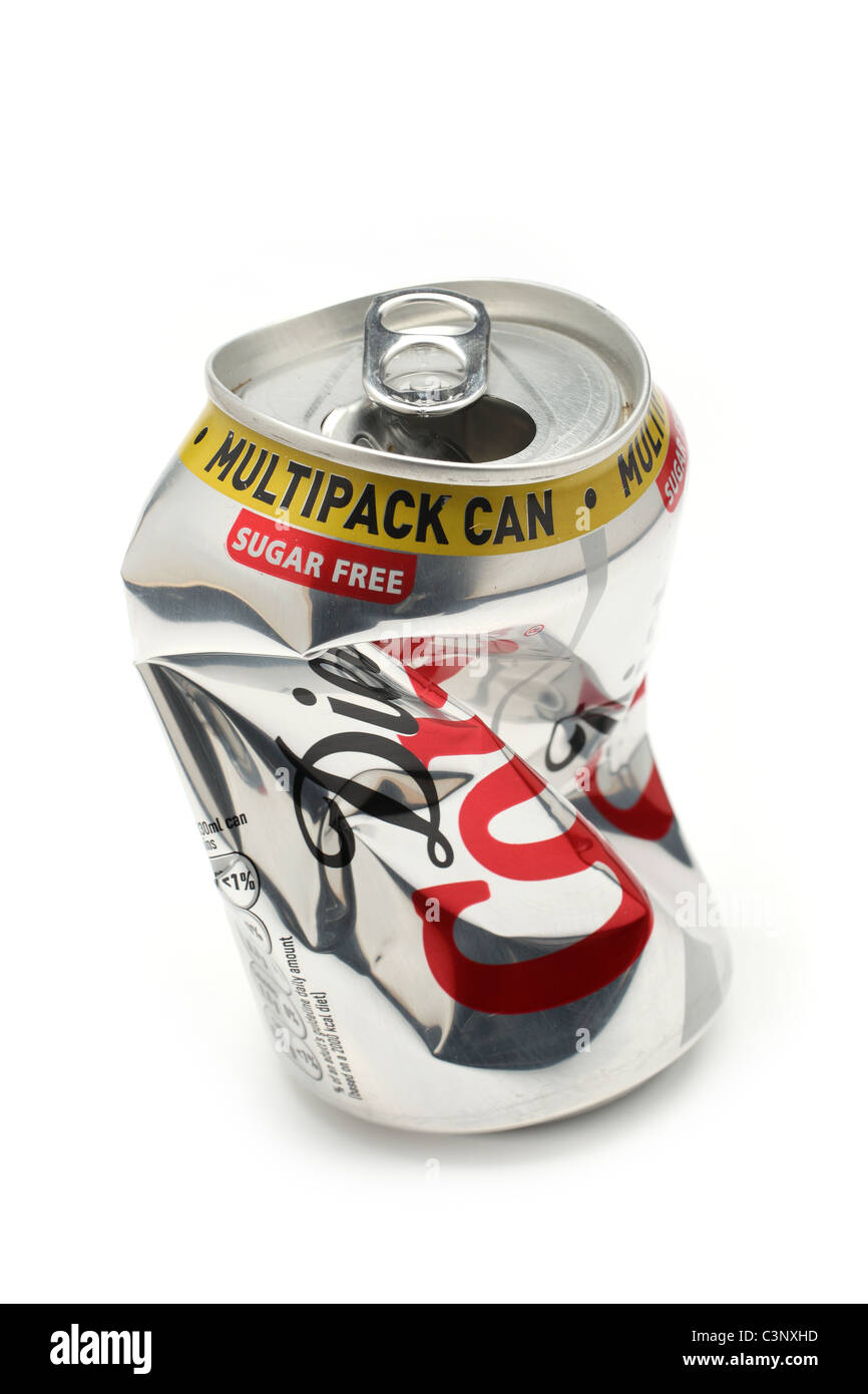 recycling tin metallic package Stock Photo - Alamy