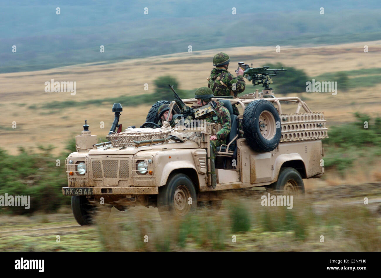 Pink land rover Approximately a hundred Series IIA 109"s were adapted ...