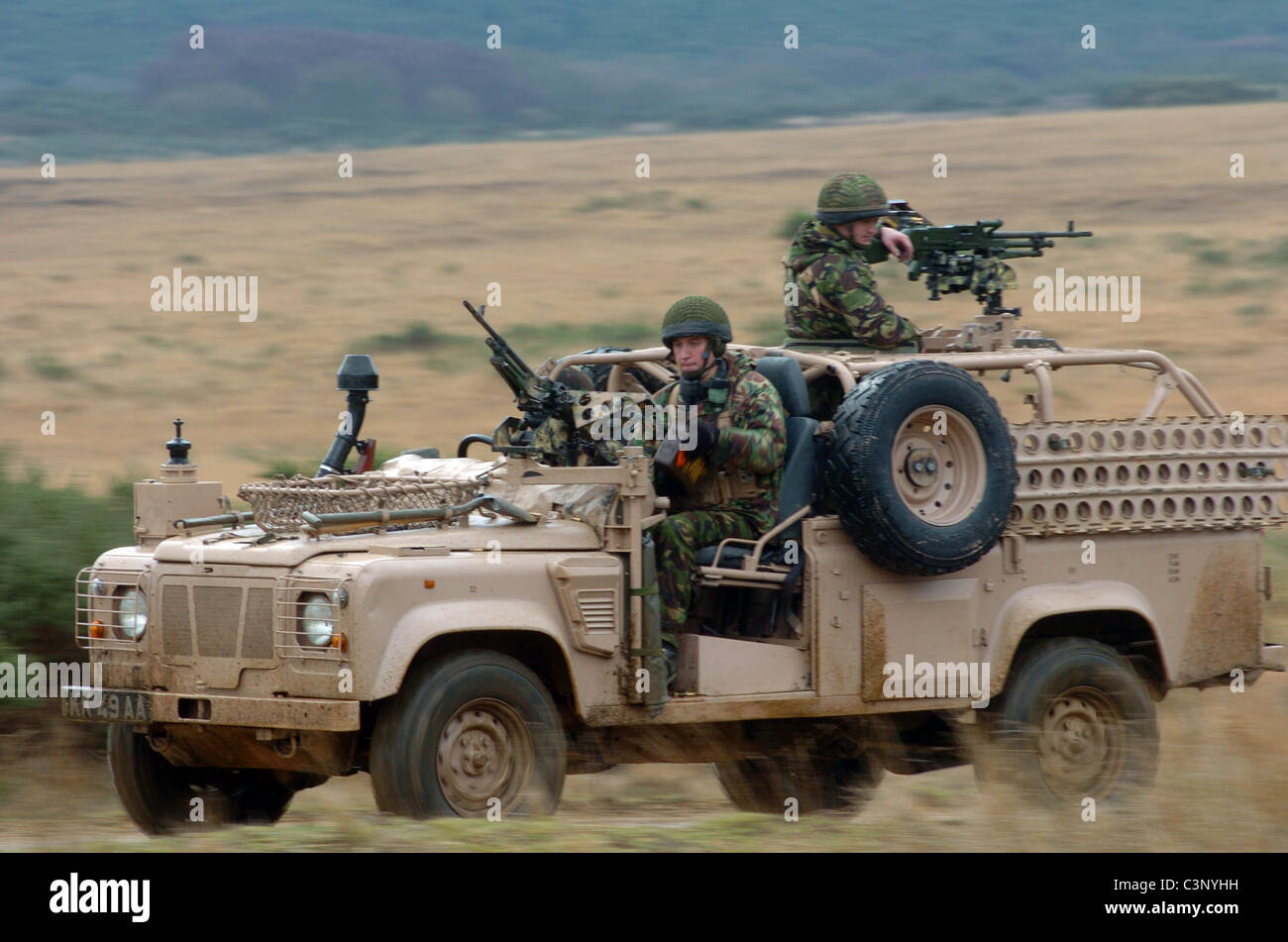 Pink land rover Approximately a hundred Series IIA 109"s were adapted ...