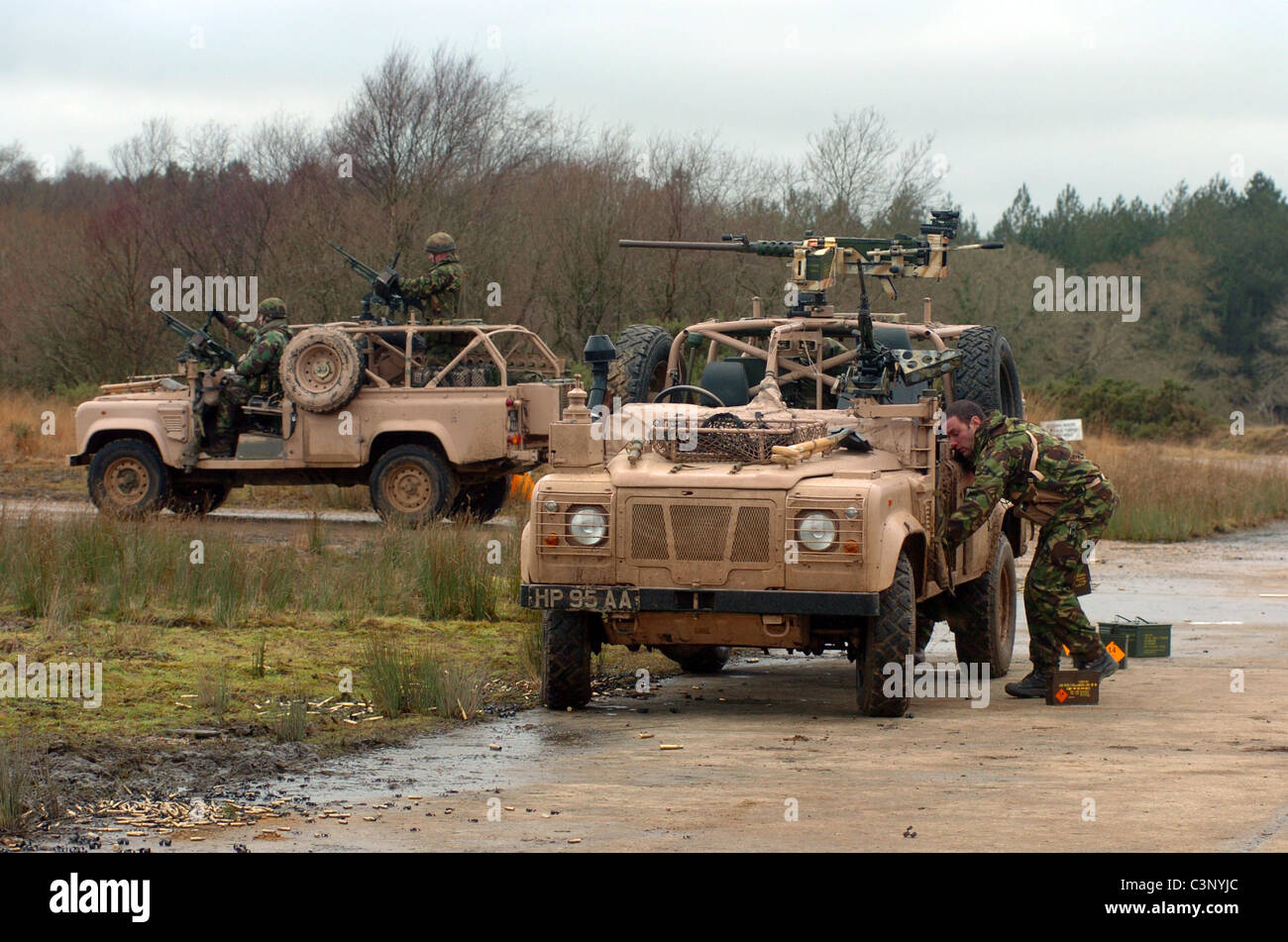 Pink land rover Approximately a hundred Series IIA 109"s were adapted ...