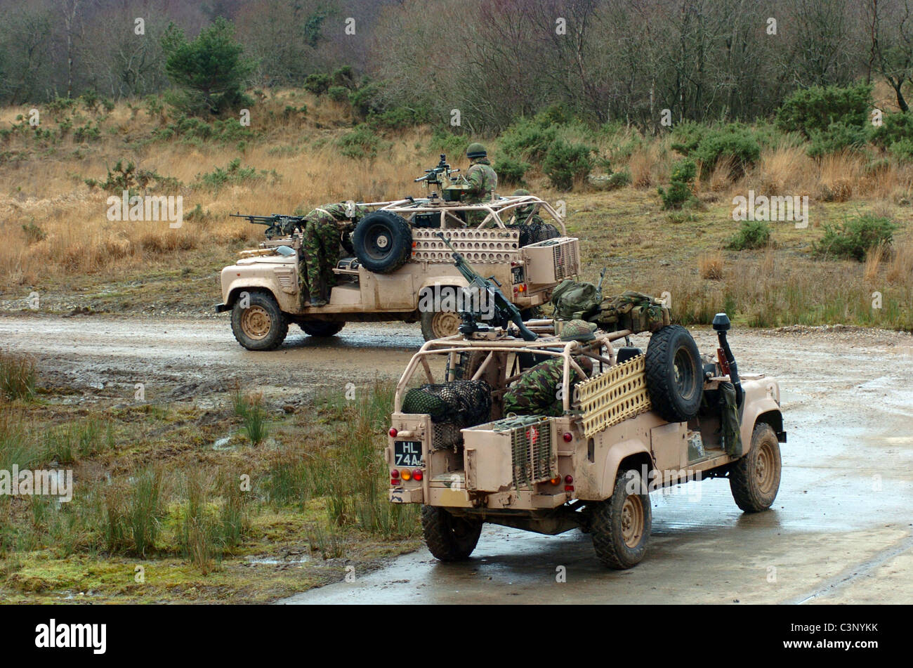 Pink land rover Approximately a hundred Series IIA 109"s were adapted ...