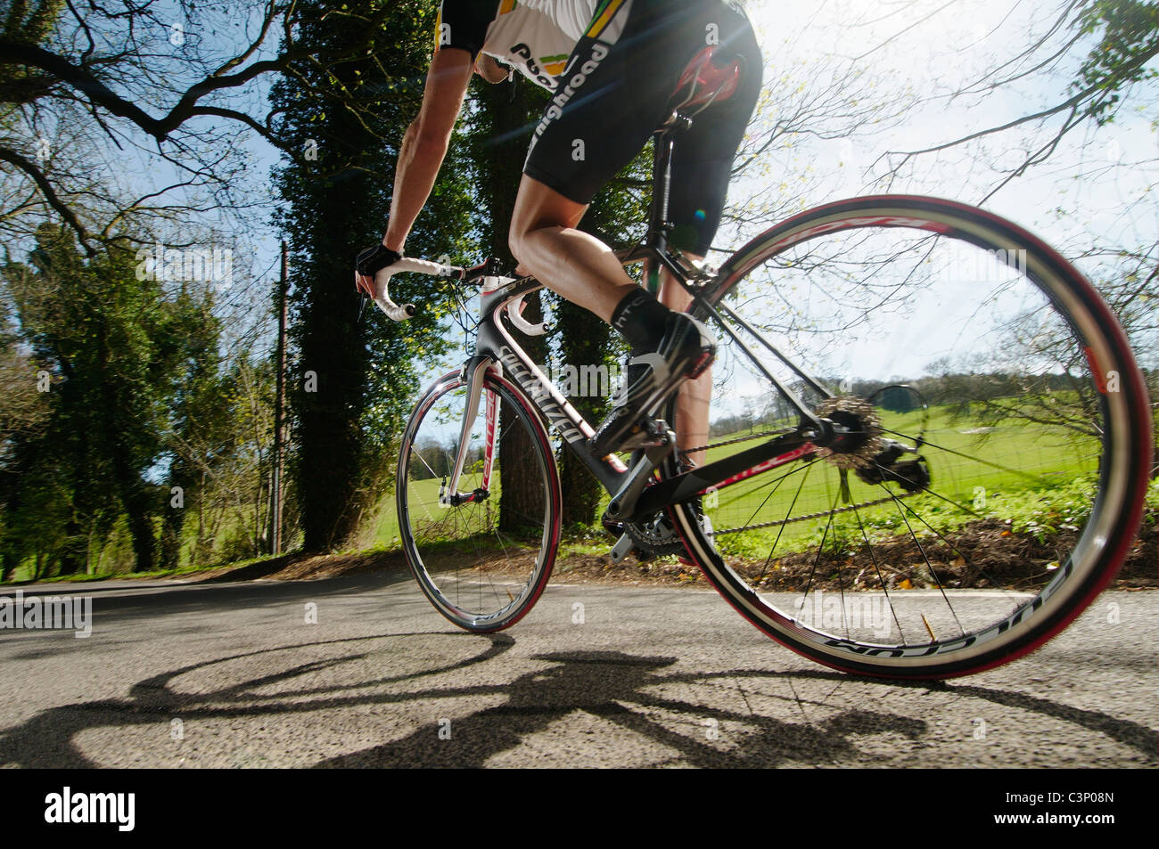 Surrey hill and bicycle hi-res stock photography and images - Alamy