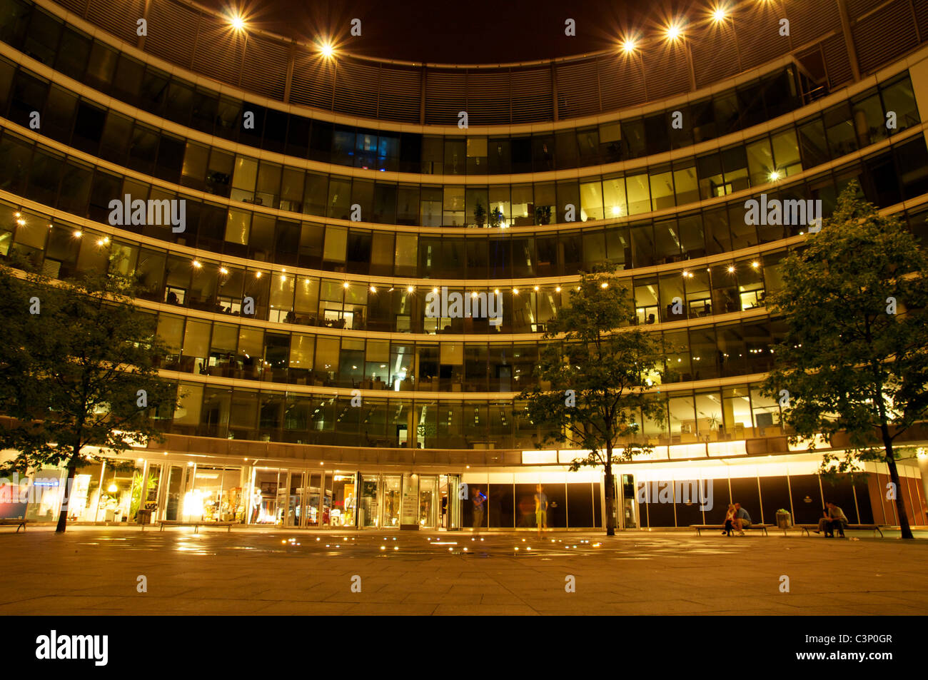 "Metropolitan" - office building by Norman Foster, Warsaw, Poland Stock ...