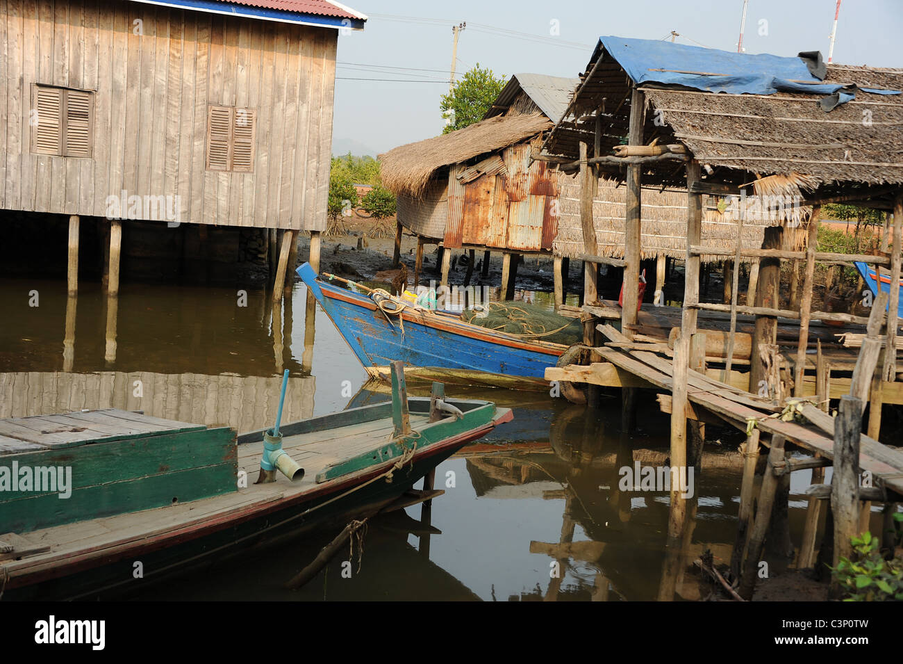 Kampot village hi-res stock photography and images - Alamy