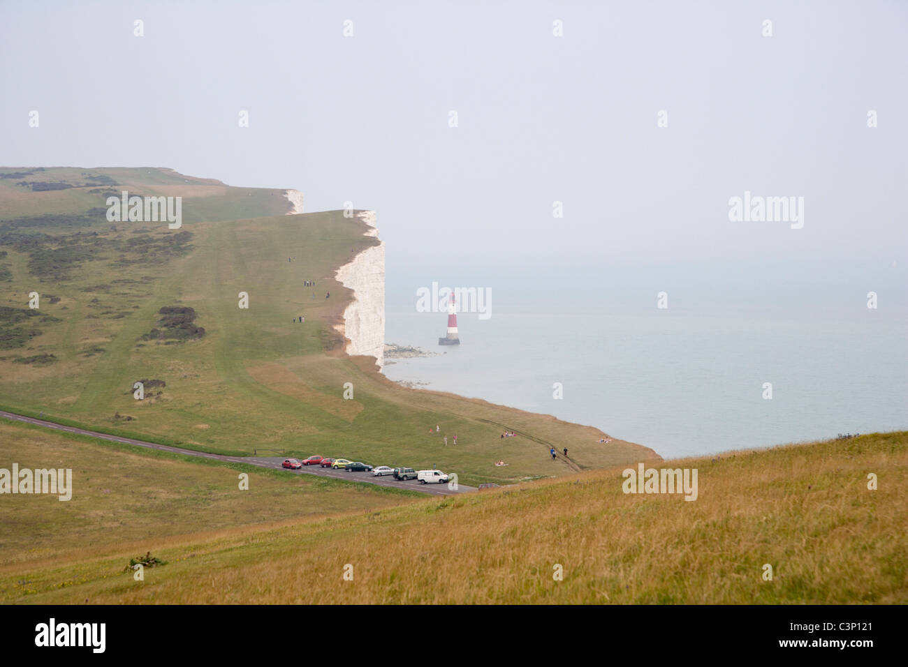 Beachy Head lighthouse. East Sussex. England.UK Stock Photo - Alamy