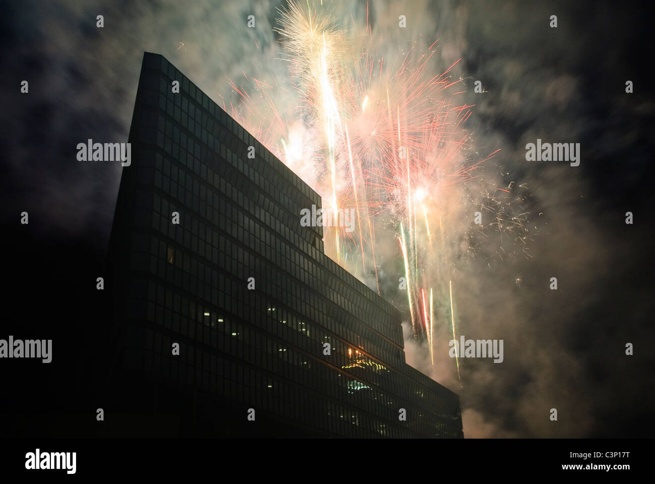 Canada Day Celebration Fireworks High Resolution Stock Photography and ...