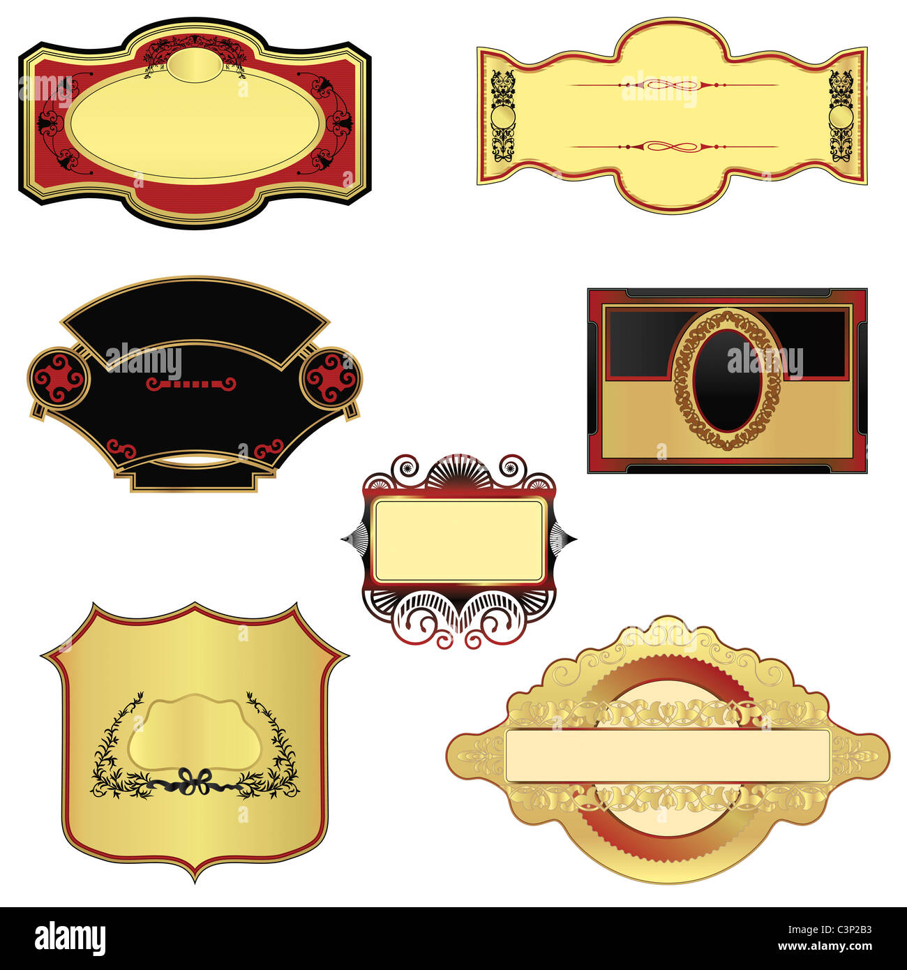 Retro sticker Cut Out Stock Images & Pictures - Alamy