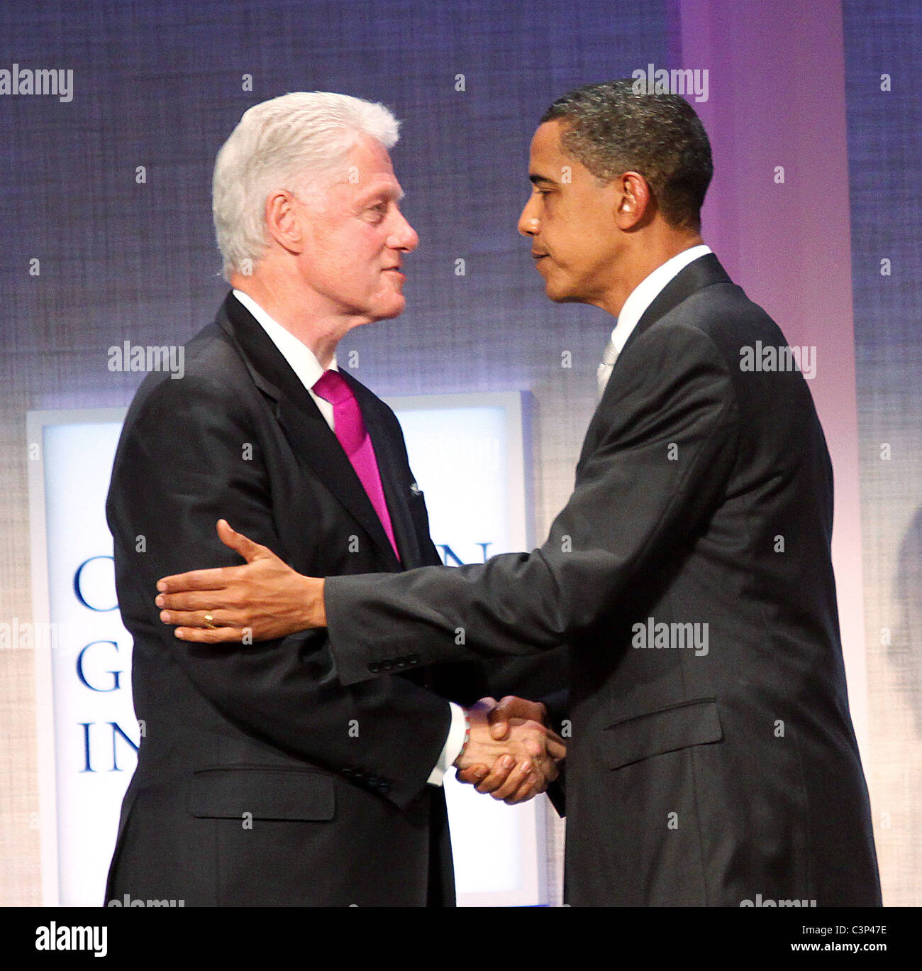 Former President Bill Clinton, President Barack Obama The Fifth Annual ...