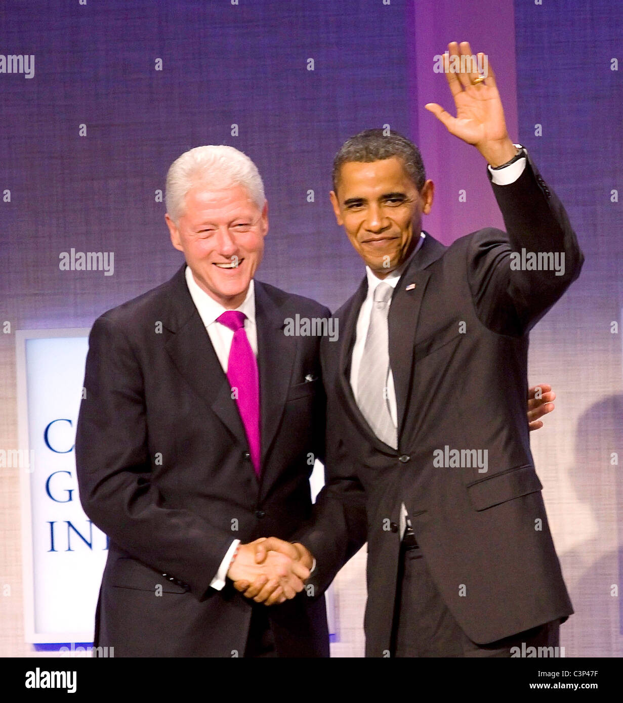 Former President Bill Clinton, President Barack Obama The Fifth Annual ...