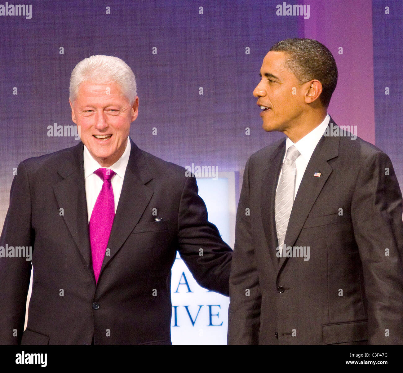 Former President Bill Clinton, President Barack Obama The Fifth Annual ...