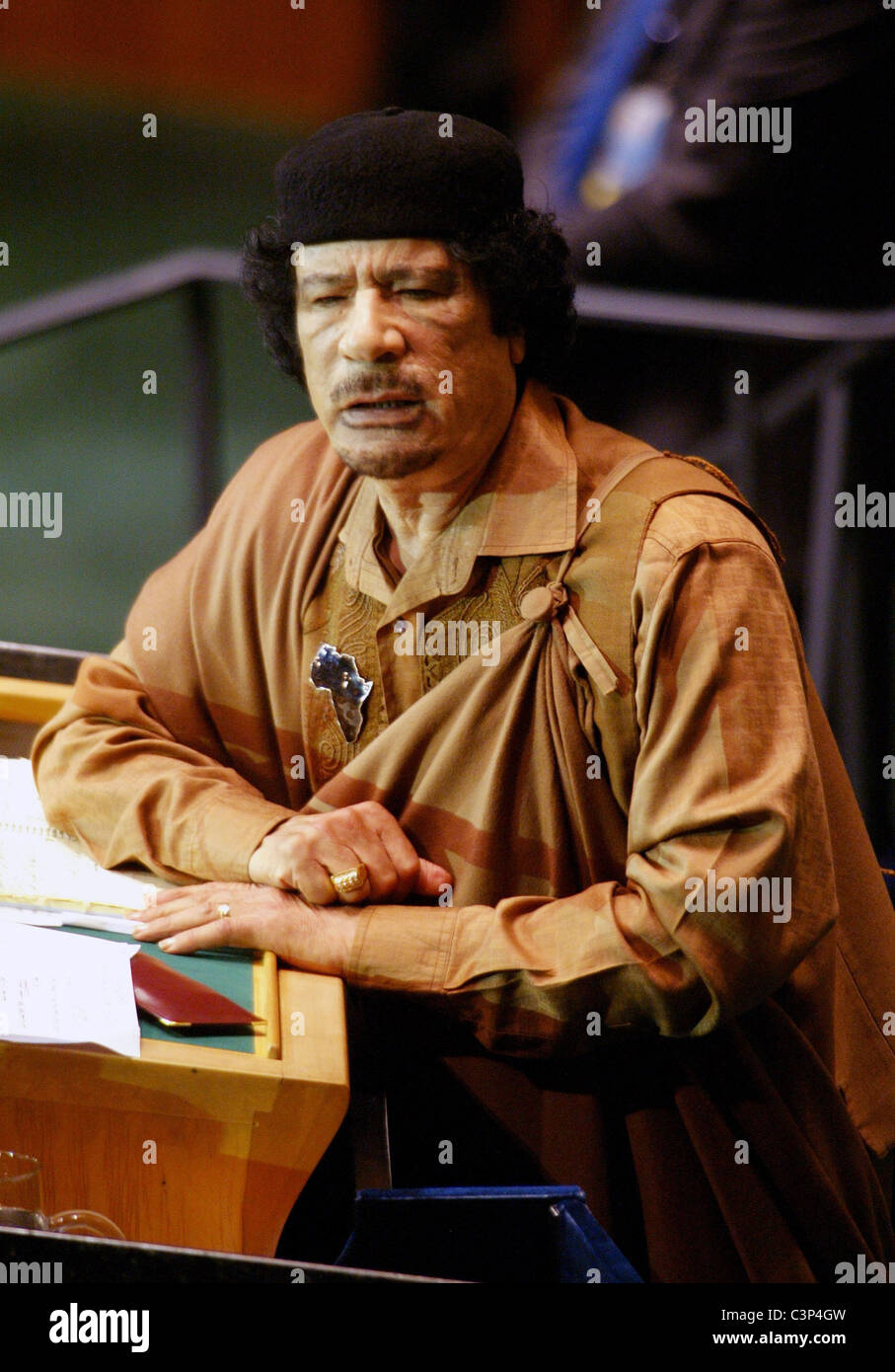 Colonel gaddafi 2009 hi-res stock photography and images - Alamy