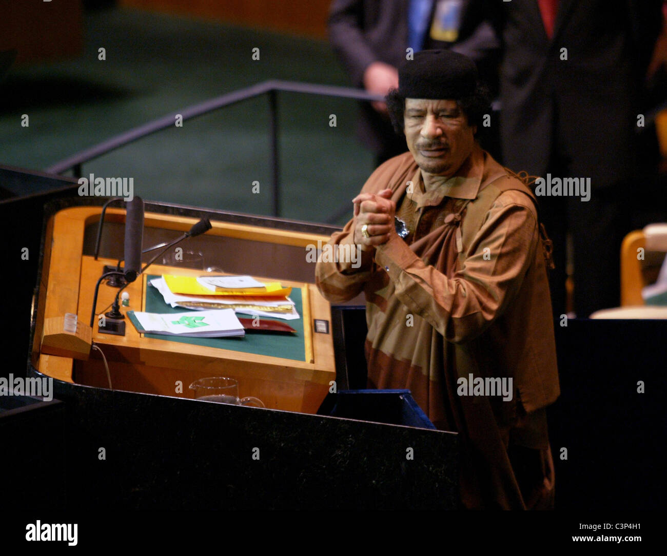 Muammar gaddafi 2009 hi-res stock photography and images - Alamy