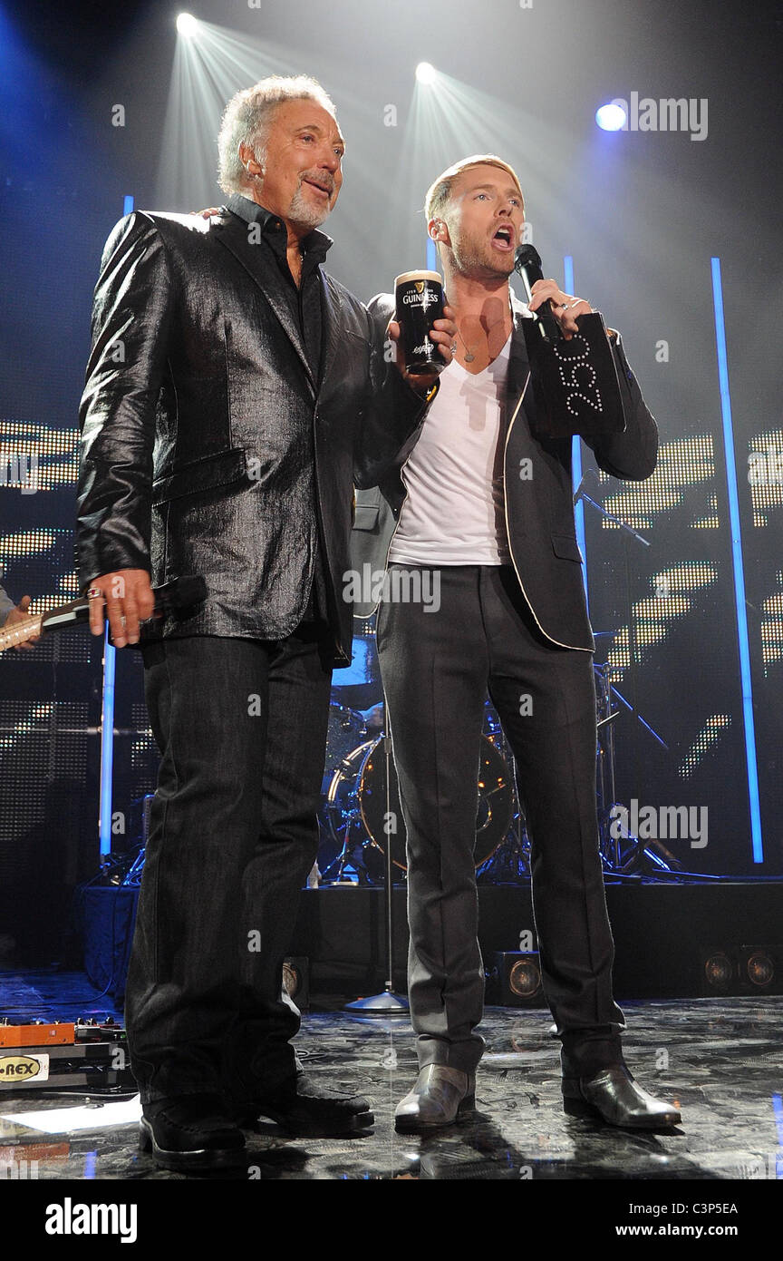 Tom Jones and Ronan Keating toast Arthur Guinness and celebrate 250 ...