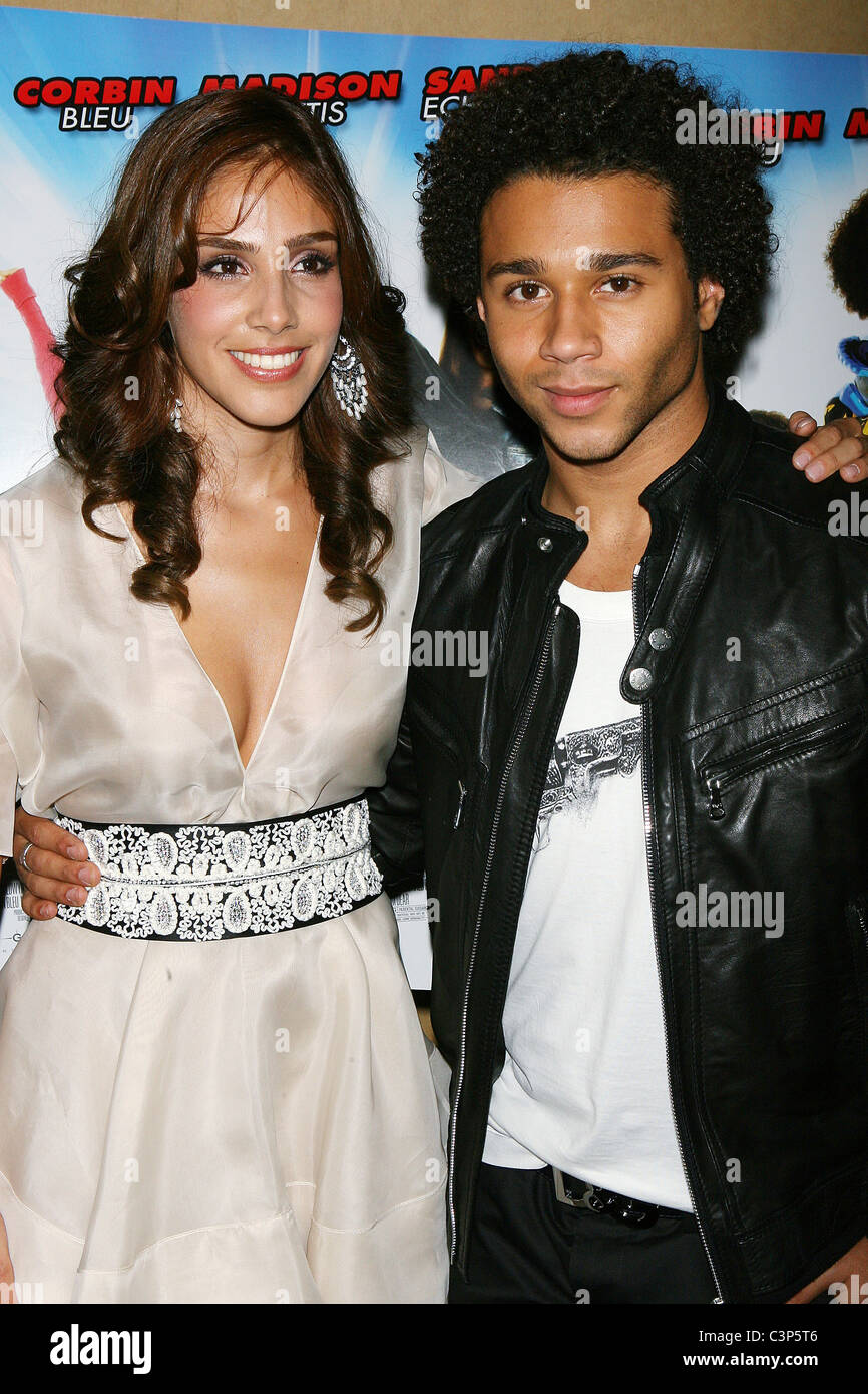 Sandra Echeverria and Corbin Bleu Premiere of 'Free Style' at Clearview ...