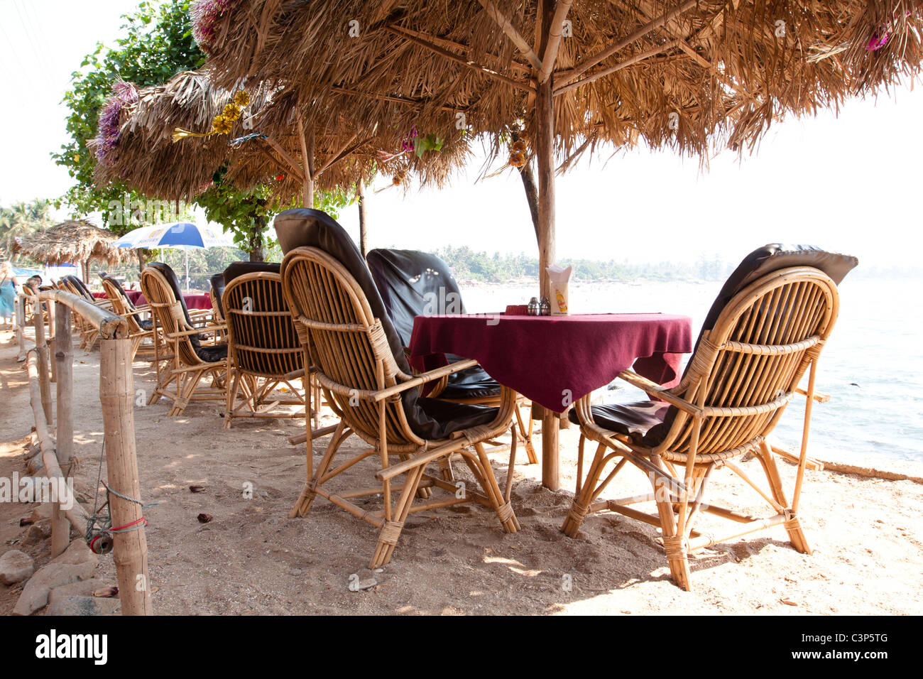 Beach shack, in Arambol, Goa, India Stock Photo - Alamy