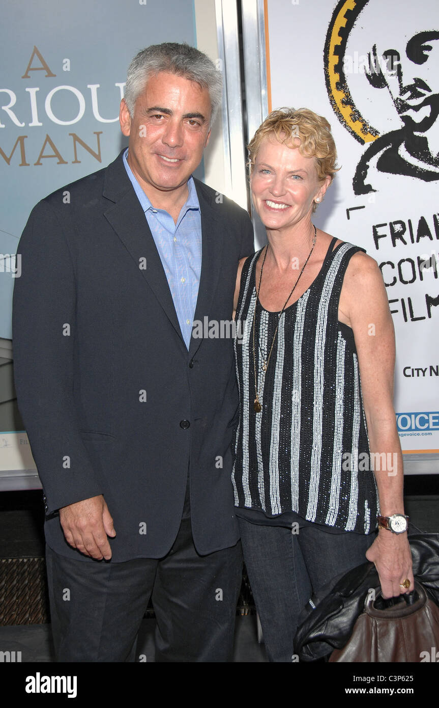 Adam Arkin and guest Premiere of 'A Serious Man' at the Ziegfeld ...