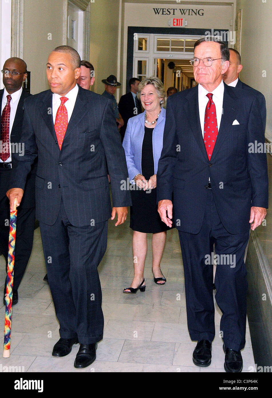 Mass governor deval patrick hi-res stock photography and images - Alamy
