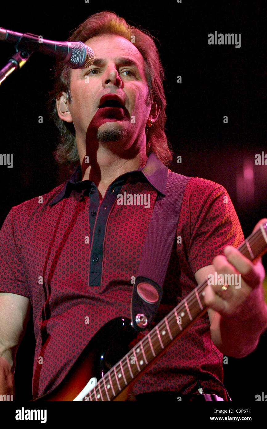 Jonathan Cain performs with the band Journey at Seminole HardRock Hotel ...