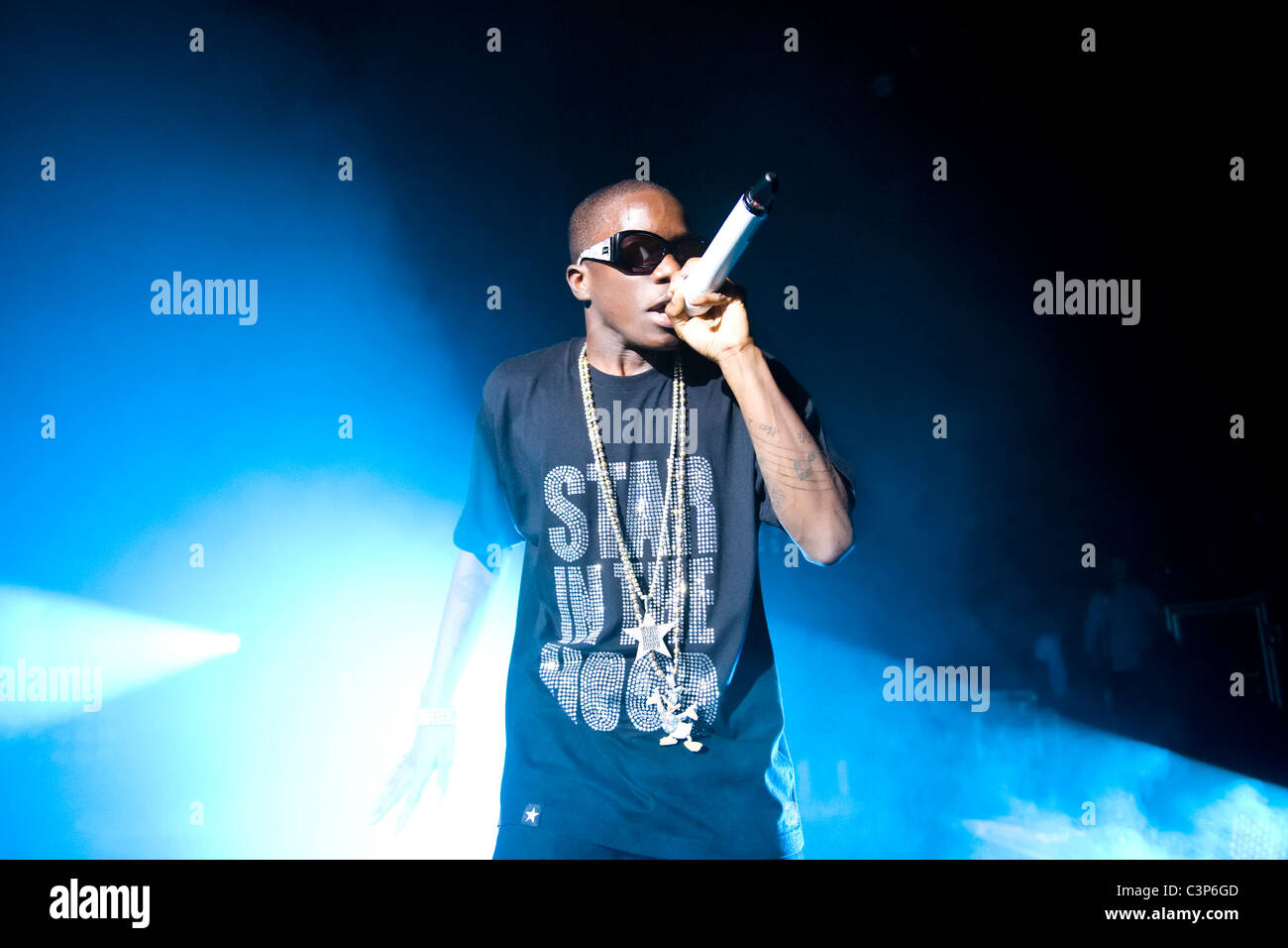 Tinchy Stryder performing at Shepherds Bush Empire London, England - 25 ...